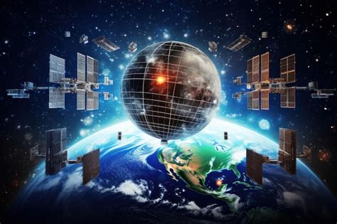 Premium Photo Global Internet Communication Technology And IoT