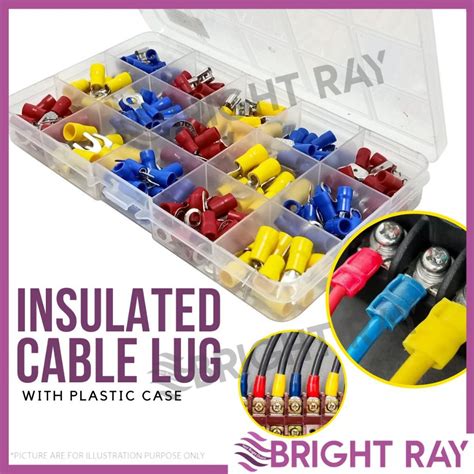 [1set] Insulated Cable Lug Terminal Lug Ring Y Lug T Tap Wire Connectors Industrial Connector