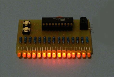 prinsip kerja rangkaian running led sederhana sonde id