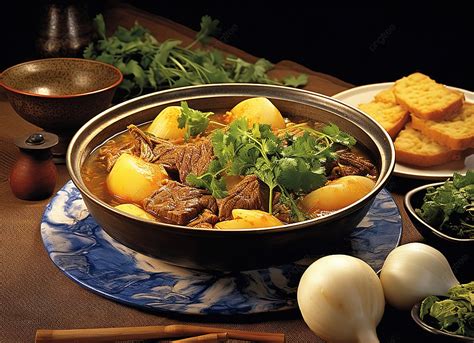 감자를 곁들인 쇠고기와 감자 스튜 감자 감자탕 국자 배경 일러스트 및 사진 무료 다운로드 Pngtree