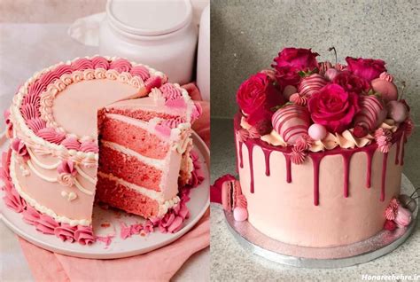 40 عکس از کیک تولد دخترانه شیک و ساده صورتی که هر کسی را شگفت زده میکند