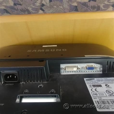19 Samsung SyncMaster 931BW LCD Monitor Allsold Ca Buy Sell Used Office Furniture Calgary