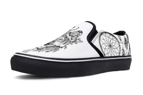 Bohemian Wolf White Yes We Vibe