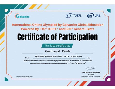 Geethanjali Kande On Linkedin Galvanize Ets Toefl Gre