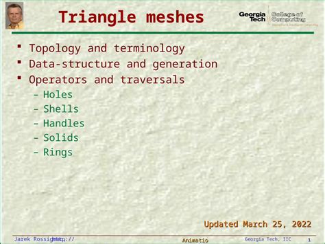 ppt triangle meshes dokumen tips