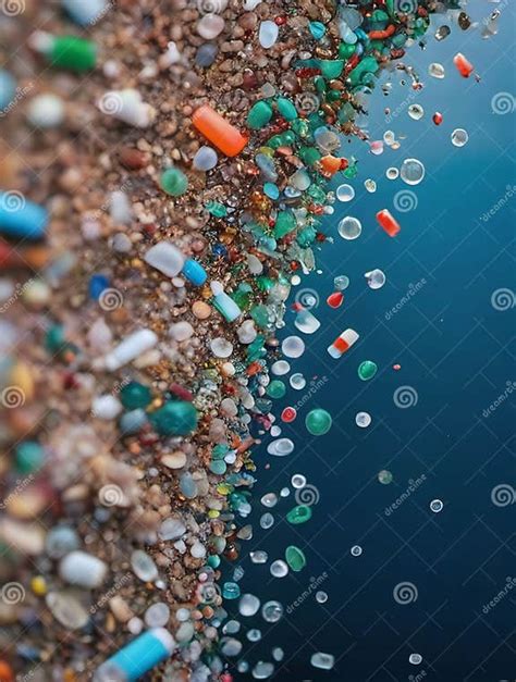 在海洋和海滩发现的微塑料颗粒塑料污染 生殖 库存例证 插画 包括有 污秽 生态 转储 对象 绿色 311508857