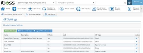 Integrates With Azure AD Okta Ping SAML OIDC Iboss