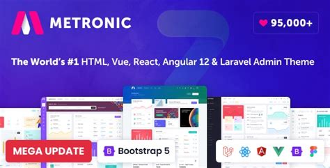 Metronic Bootstrap 45 Html Vuejs React Angular And Laravel Admin