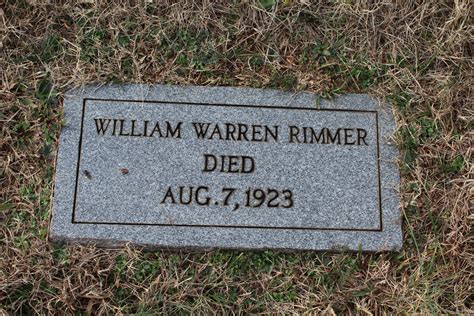 william warren rimmer 1859 1923 find a grave memorial