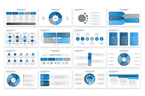 Security Services Powerpoint Template Incl Security And Cybersecurity