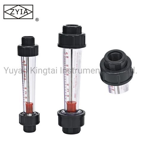 Plastic Chemical Pvc Water Pipeline Flow Meter Liquid Flow Meter And Variable Area Flow Meter