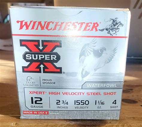 Winchester Super X Steel Foothills Firearms Safety
