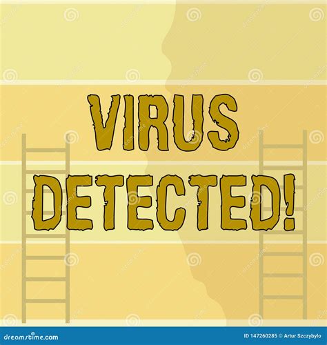 Writing Note Showing Virus Detected Business Photo Showcasing