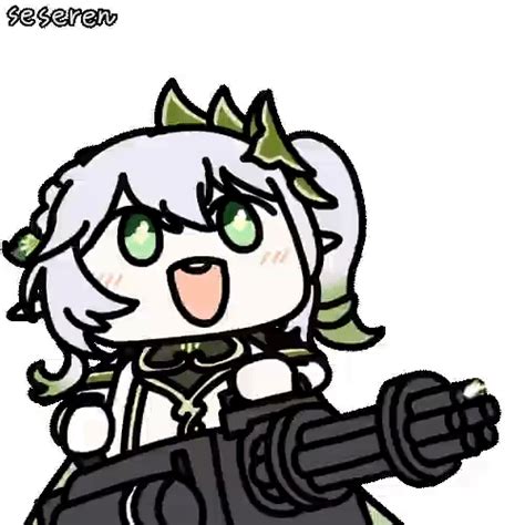 Seseren Nahida Genshin Impact Genshin Impact Animated Animated Lowres Girl Firing