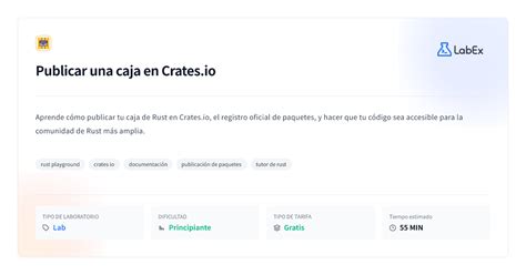publicar una caja en labex