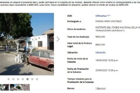 Subastas Sat 2025 Casas Y Propiedades En Venta Requisitos Costos Y