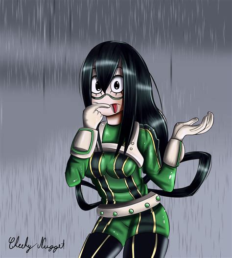 Tsuyu Fan Art R Bokunoheroacademia