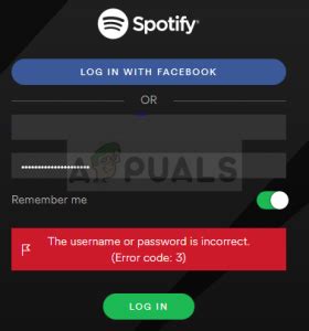 Fix Spotify Error Code