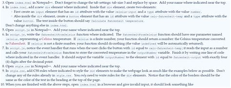 Solved Open Index Html In Notepad Don T Forget To Chegg