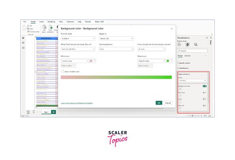 Power Bi How To Format Table Scaler Topics