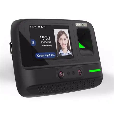 F60 Palm Recognition Device Fingerprint And Facial Palm Vein Face Recognition Time Attendance