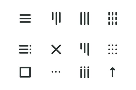 Interface Hamburger Menu Ui Popup Burger Template Arrow Sign Outline Button Web Navigation