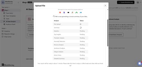 how blocksurvey easily transforms qualtrics data with ai powered survey