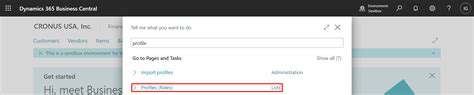 In Microsoft Dynamics 365 Business Central Customisation How Do I