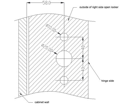 Passcode Locker Lock EMP182 Manufacturer China