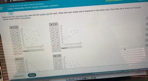 Solved O CORRELATION AND SIMPLE LINEAR REGRESSION Linear Chegg