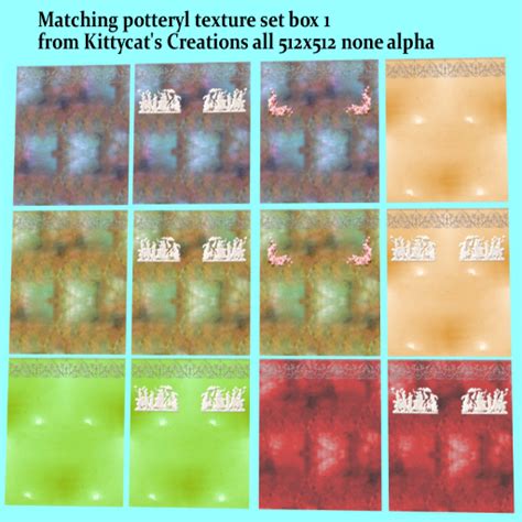 Second Life Marketplace Matching Med Texture Set