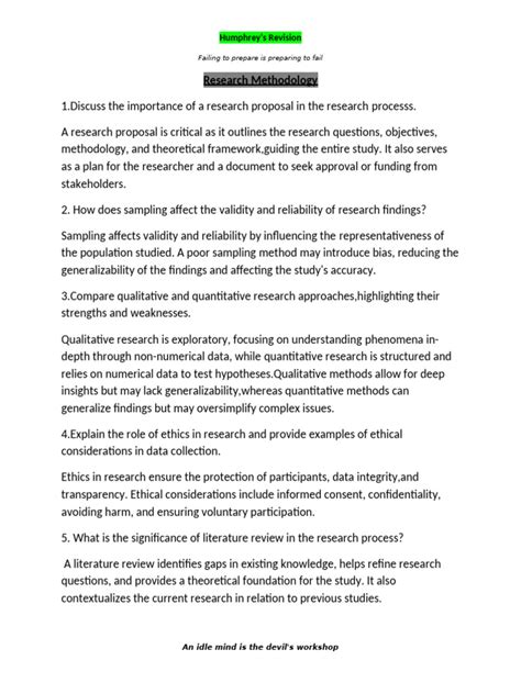 Research Method Wps Office Pdf