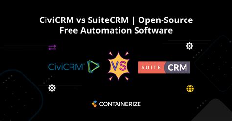 Civicrm Vs Suitcrm Software Di Automazione Gratuita Open Source