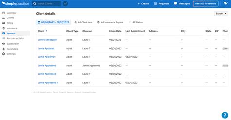 Understanding Your Clients And Appointments Reports Simplepractice
