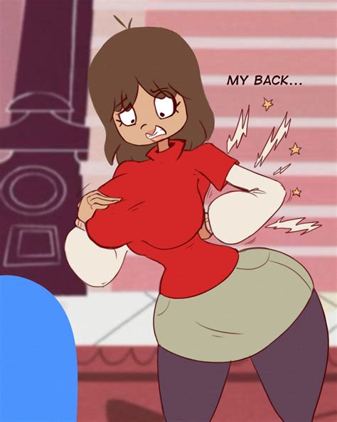 Rule 34 Aged Up Big Ass Big Breasts Bloo Brown Hair Cartoon Network Fosters Home For
