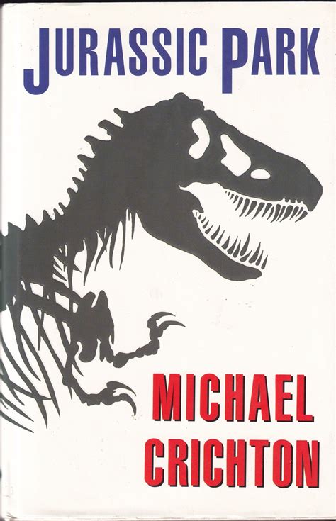 Jurassic Park By Crichton Michael Very Good Hardcover 1991 1st