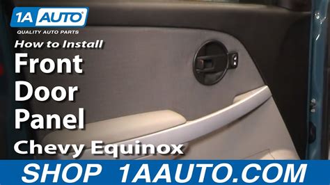 How To Install Replace Front Door Panel Chevy Equinox 05-09 1AAuto.com - YouTube