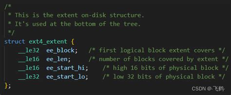 Ext4文件系统解析 Csdn博客