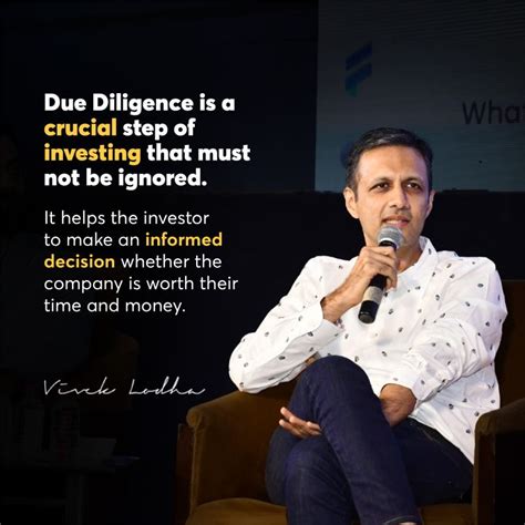 Vivek Lodha On Linkedin Startup Duediligence Startupinvestment Angelinvestor Decisionmaking