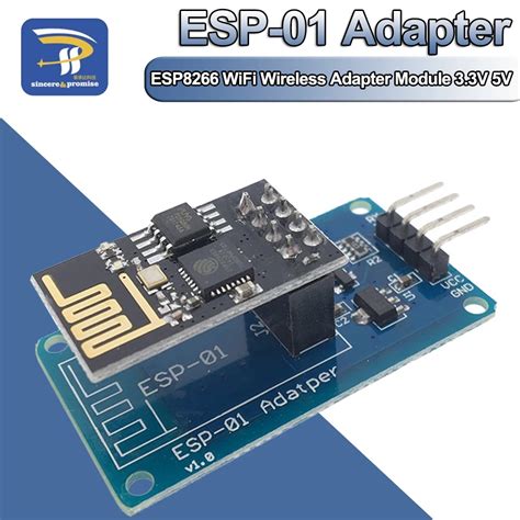 Esp8266 Esp 01 Serial Wifi Wireless Adapter Module 3 3v 5v Esp01