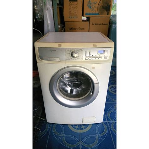 เครื่องซักผ้าฝาหน้า Electrolux 7 กก สินค้ามือสอง Shopee Thailand