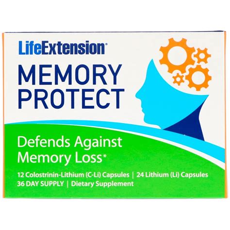 Life Extension Memory Protect 36 Capsules By IHerb