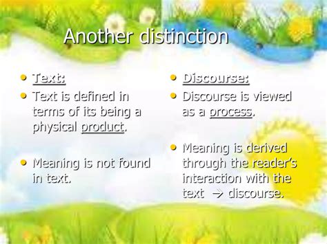 Discourse Vs Text Pptx