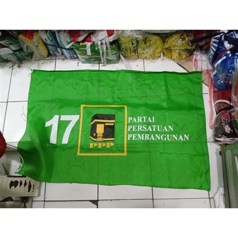 Jual Bendera Partai Ppp Ukuran 60 X 90 Cm Isi 100 Pcs Shopee Indonesia