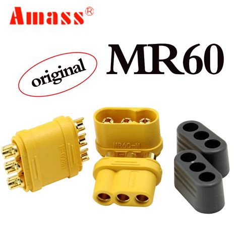 Amass Mr60 Plug With P Wprotector Cover 35mm 3 Core Connector T Plug