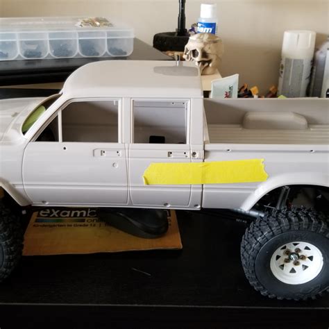 3d Print Of Rc4wd Trailfinder 2 Mojave Lwb Chassis Body Mount By
