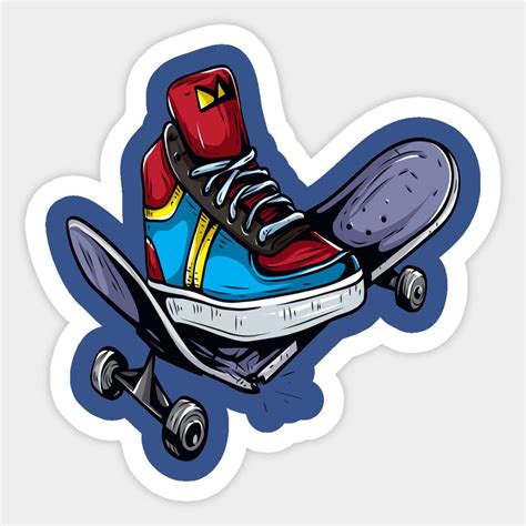 Skateboard Sticker Unique Sticker Design