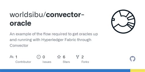 Github Worldsibu Convector Oracle An Example Of The Flow Required To Get Oracles Up And
