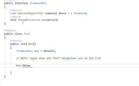 Completion Does Not Filter List For New Object Based On Generic Argument Type Constraints