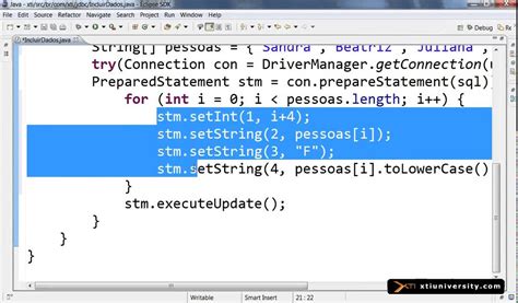 Curso De Java Jse 111 Jdbc Insert Batch Add E Executebatch Youtube